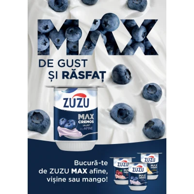 ZUZU MAX FRUCTE - Maximum de gust și maximum de răsfăț!